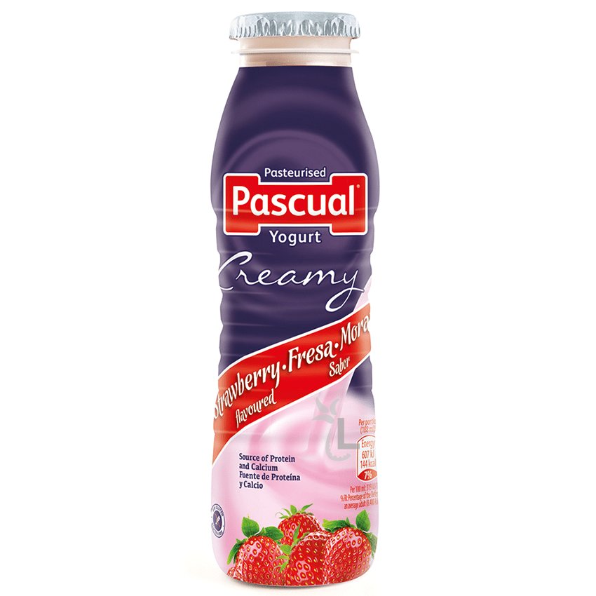 PASCUAL CREAMY STRAWBERRY 188ML