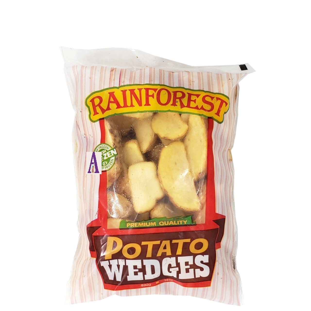 RAINFOREST POTATO WEDGES 400G