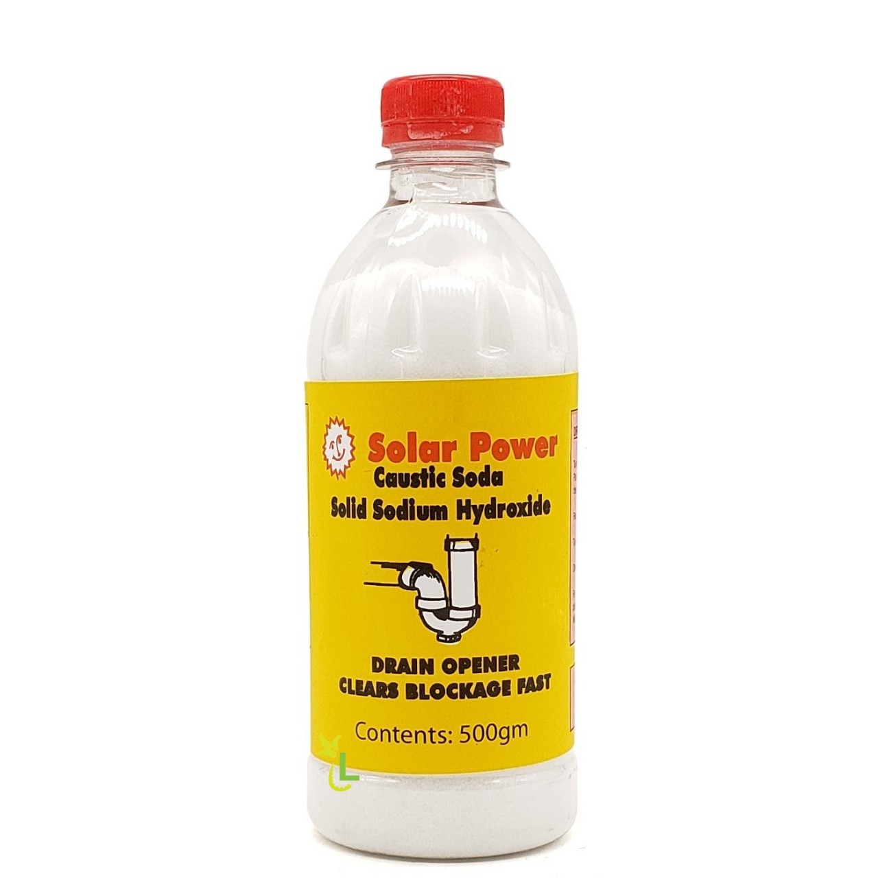 SOLAR POWER CAUSTIC SODA 500G